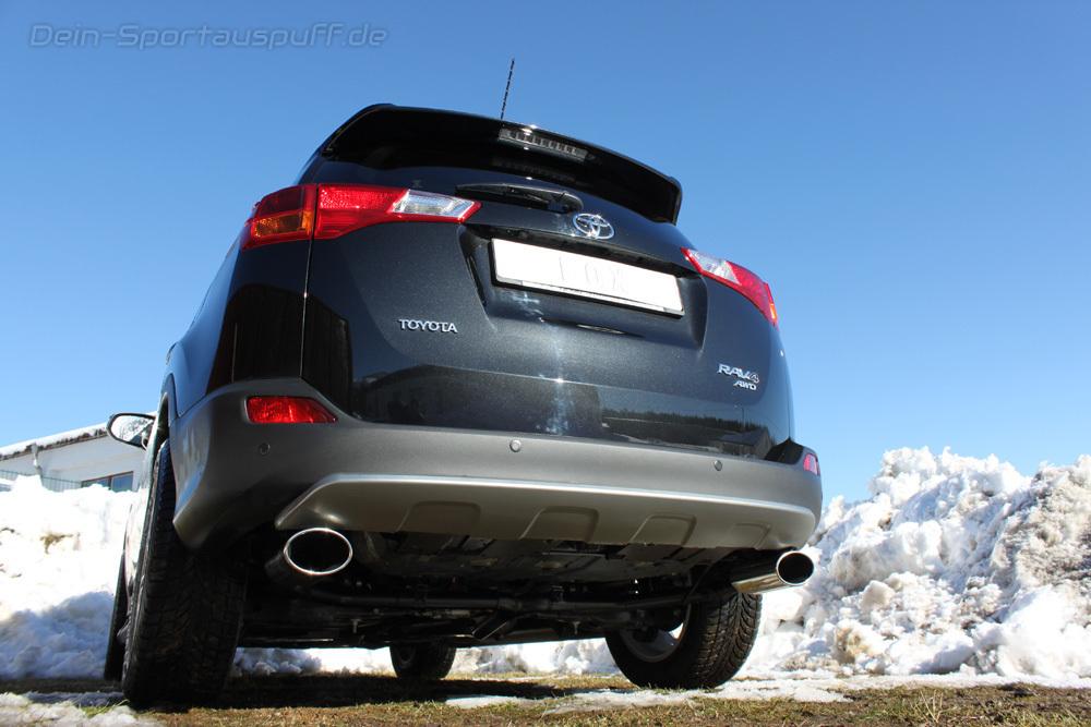 Fox Edelstahl Duplex Sportauspuff-Komplettanlage ab Kat Toyota RAV4 IV ... Fox Edelstahl Duplex Sportauspuff-Komplettanlage ab Kat Toyota RAV4 IV ...